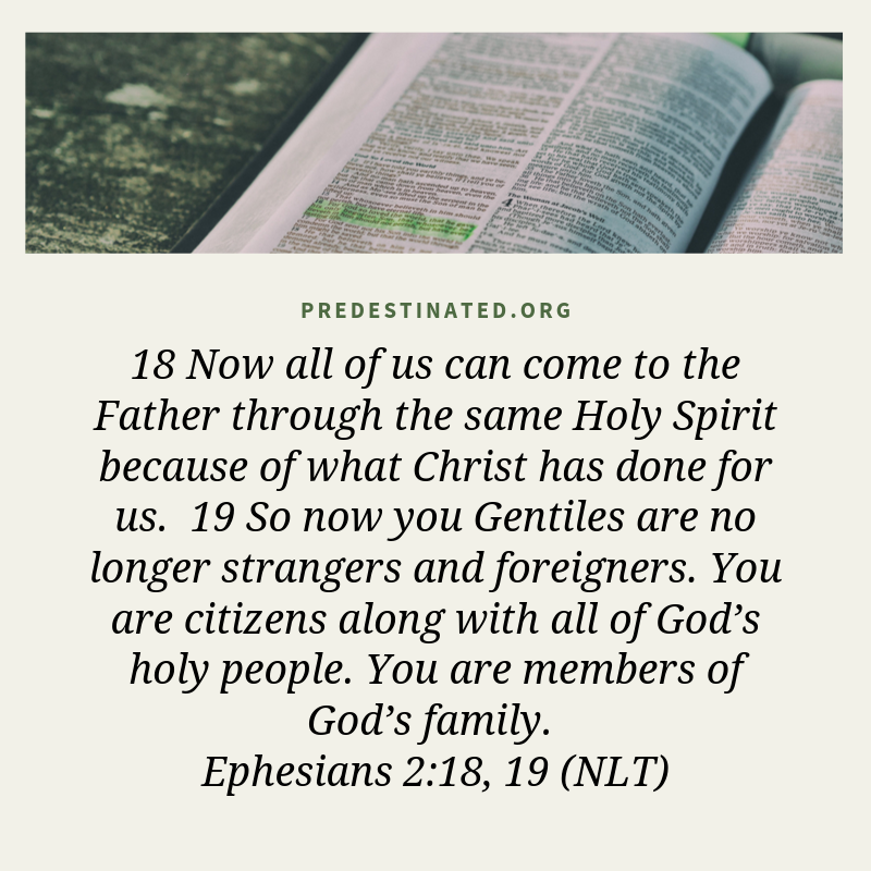 Faith is – Predestinated